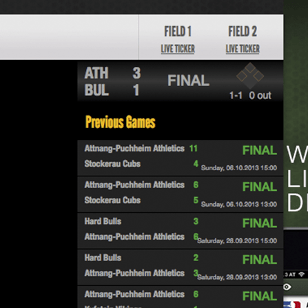 Sports Scoreboards for Broadcasting and Television | live-score-app.com