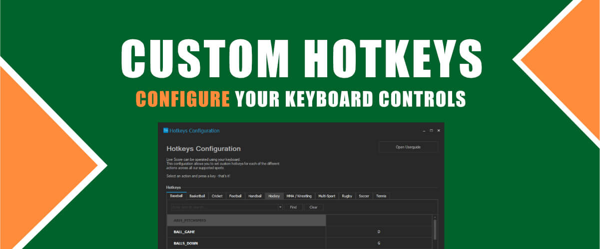 Sports Scoreboards for Broadcasting and Television | live-score-app.com